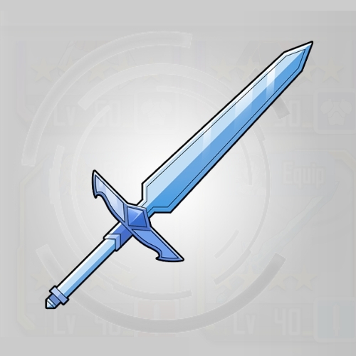 Silvery Blue Blade - Sword Art Online : Memory Defrag - Database